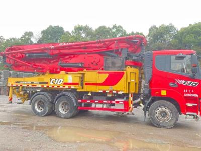 China Hydraulic 47M Truck Mounted Pump Concrete Mixer for 2021 Used Construction Equipment for sale