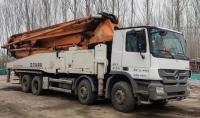 China 62m Concrete Pump Truck Vibrating Amplitude 2.6mm Zoomlion Used Construction Machine 2012 for sale