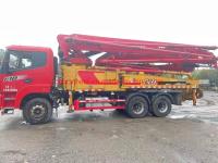 China 13750*2500*4000 Perfect Original Condition 2021 Model 43m Concrete Pump Truck Machine for sale