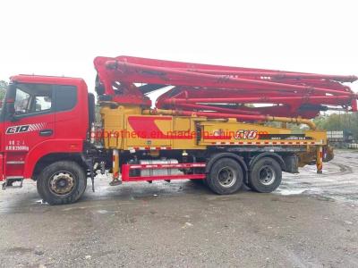 China 13750*2500*4000 Perfect Original Condition 2021 Model 43m Concrete Pump Truck Machine for sale