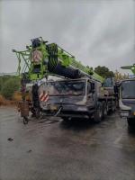 China 20 Years of Zoomlion 80t Truck Crane with ISO9001 Certification and Folding Feature for sale