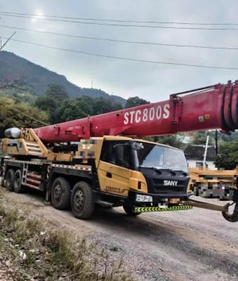 China 2017 Stc750s 75t Truck Crane Used Crane Five-Arm Crane Jib Maximum Lifting Height 40m for sale