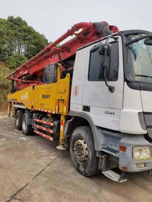 China 2013 Used Concrete Pump on MB Truck Concrete Boom Pump with Vibrating Amplitude 2.6mm for sale