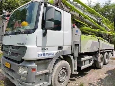 China Used Zml 49m Concrete Pump 2019 on B. Z Truck Concrete Boom Pump with Heavy Equipment for sale