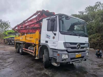 China 2020 Sanys 37m Concrete Pump Truck Vibrating Amplitude 2.6mm and Spare Parts Avaliable for sale