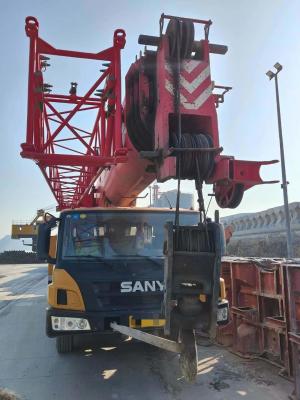 China STC400T6 Red and Yellow 40 Ton Truck Crane for Your Construction Needs for sale