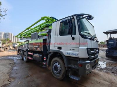 China Feeding Height 1400mm Revonated 38m Truck Mounted Concrete Boom Pump Truck with Best for sale