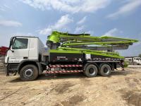 China Structure Cylinder Type 28700kgs Used Concrete Pump Truck with Mercedes Benz Zoomlion 38m for sale