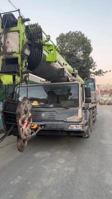 China 19 Years Zoomlion 80 Tons Truck Crane Mobile Crane Maximum Lifting Height 40m Suitable for sale