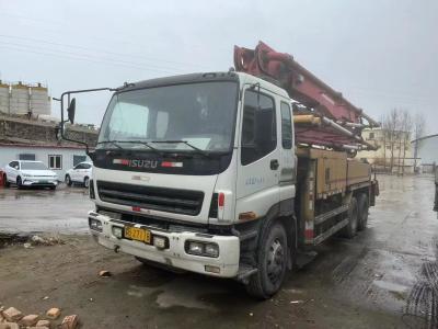 China Used Heavy Machinery Putzmeister Zoomlion Concrete Boom Pump Truck in Good Condition for sale