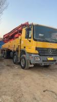 China Truck Mounted Concrete Pump Truck Photos with Putzmeister 46m Benz Concrete Equipment for sale