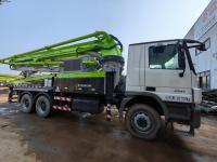 China Renovated Zoomlion 38m Concrete Pump on Used Truck Mounted Concrete Placing Boom for sale