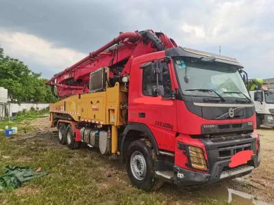 China 2019 Sanys 49m Truck Pump on Volvos Chassis with Hydraulic Machining Process in Green for sale