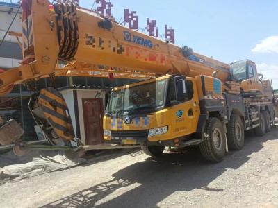 China 80T Used Truck Crane Mobile Crane Crawler Crane Construction Equipment with 4 Shafts for sale