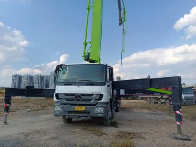 China 2013 Zoomlion Green Vibrating Amplitude 2.6mm Concrete Pump Truck for Direct Delivery for sale
