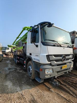 China 2015 Zoomlion 38m Mobile Pump on Benz Chassis 6*3 Truck with Cylinder Type Structure for sale