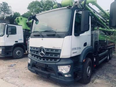 China 2022 Zoomlion Concrete Boom Pump on Mercedes Benz Chassis with Cylinder Type Structure for sale