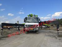 China 56m Zoomlion Benz Machinery Concrete Placing Boom for Second Hand Beton Pump Renewal for sale