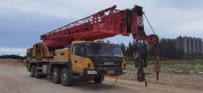 China 2021 S Any 50t Truck Mobile Crane with Five-Arm Jib 4 Shafts Good Condition for sale