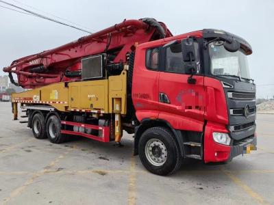 China High Productivity Red 37m 48m 49m 53m 56m 62m Truck Mounted Concrete Pump for Building for sale