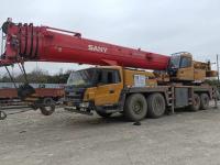China 80ton Truck Crane SA Ny 4 Shafts Maximum Lifting Weight 16t 2018 Manufacture Date for sale