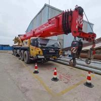 China 80 Tons Mobile Hydraulic Truck Crane Safe Operation For High Rise Construction for sale