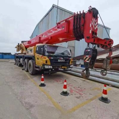 China 80 Tons Mobile Hydraulic Truck Crane Safe Operation For High Rise Construction for sale