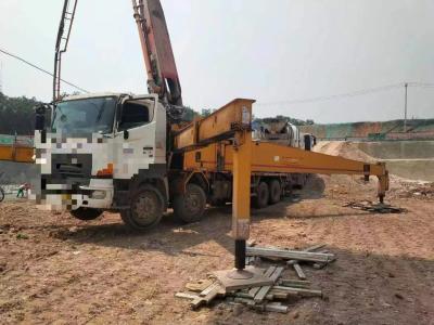 China 2013 Putzmeister 49m Used Concrete Boom Pump Mercedes Benz Construction Machine for Market for sale