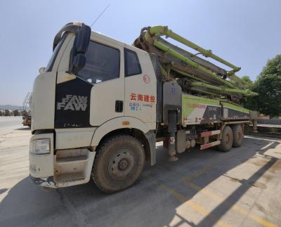 China 2018 49m Concrete Pump with Boom Truck Mounted Boom Pump 13750*2500*4000 for sale
