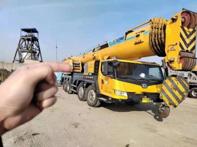 China Xcmg 100T Folding Truck Crane 17 Years Good Condition Folding Design for sale