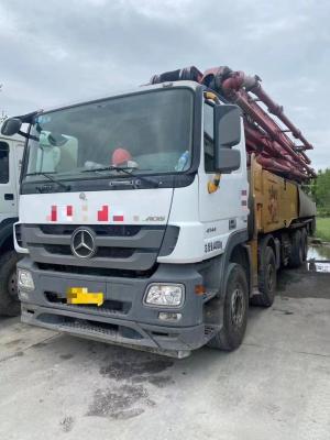 China Semi-Dry Shotcrete Type 56m Concrete Pump Placing Beton Equipments with Benz Chassis for sale