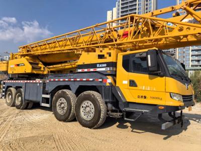 China 80 Ton Hydraulic Mobile Truck Crane with 4 Shafts and Maximum Lifting Height 40m for sale