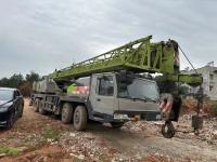 China 2012 Zoomlion Mobile Crane 50 Tons Maximum Lifting Weight 16t ISO9001 Certification for sale