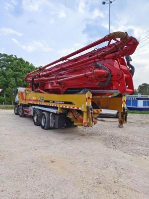 China 62m Concrete Boom Pump with 2.6mm Vibrating Amplitude and Hydraulic Machining Process for sale