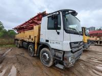 China 42m Concrete Boom Pump Mounted on Truck with Very Good Condition and Spare Parts for sale
