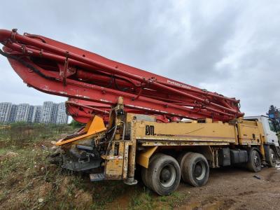 China Hydraulic Machining Process 42m Concrete Boom Pump Putzmeister Truck Mounted Pump for sale