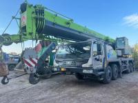 China Zoomlion Mobile Crane 55 Tons All-Terrain Truct-Mounted Telescopic Crane Heavy Equipment for sale