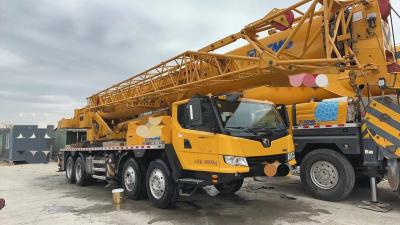 China 55ton Truck Crane Heavy Equipment Mobile Crane Maximum Lifting Weight 16t Shaft Number 4 for sale