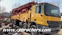 China 2006 Putzmeister 46m Concrete Pump for Semi-Dry Shotcrete Type and Hydraulic Machining for sale
