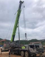 China Used Zoomlion 55t Truck Crane with 40m Maximum Lifting Height for sale