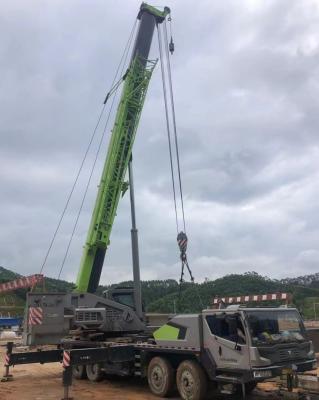 China Used Zoomlion 55t Truck Crane with 40m Maximum Lifting Height for sale