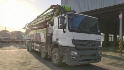 China 2019 Zoomlion Super Long Boom Pump Mounted Concrete Pump on Benz Chassis Directly Sale for sale