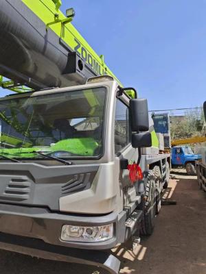 China 21 Years Seven Boom Mobile Crane with Five-Arm Jib 95 Tons in Perfect Condition Green for sale