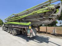 China 2019 Zoomlion Putzmeister 67m Used Concrete Pump Truck with 2.6mm Vibrating Amplitude for sale