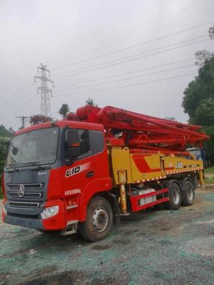 China Spare Parts 43m Concrete Boom Pump Truck Mounted Pump Heavy Equipment Concrete Mixer for sale