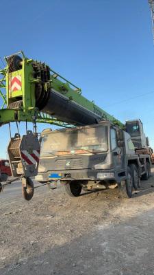 China Good Condition Folding Zoomlion Mobile Truck Crane Maximum Lifting Height 40m 20 Years for sale