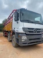 China 56m 2019 Used Concrete Boom Pump Truck Mounted Pump Heavy Equipment Concrete Mixer for sale
