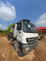 China 13750*2500*4000 2012 Zoomlion 49m Concrete Pump Mounted on Benz Truck Directly Offered for sale