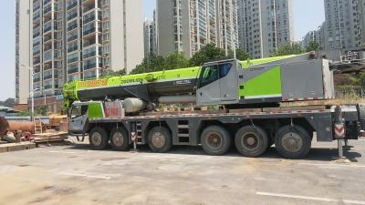 China Zoomlion Green All Pavement Mobile Crane Truck Mounted For Construction Needs for sale