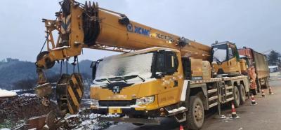 China Used Xcmg 35 Ton Small Mobile Truck Cranes Professional With 3 Shafts for sale